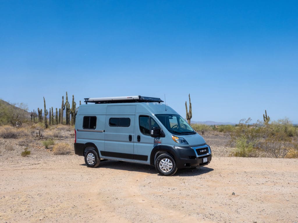 Ram Promaster Camper Van, Bennett Layout, 55 | Tommy Camper Vans