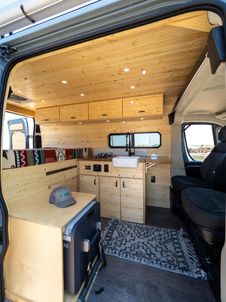 Ram Promaster Camper Van, Bennett Layout, 55 | Tommy Camper Vans
