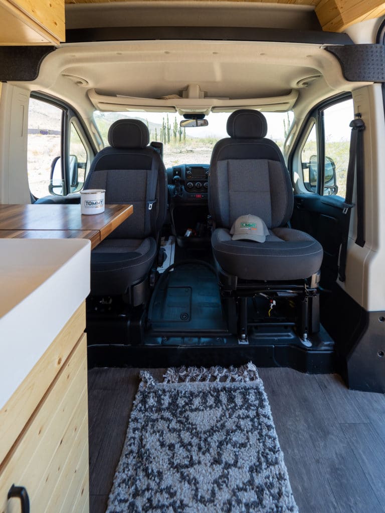 Ram Promaster Camper Van, Bennett Layout, 55 | Tommy Camper Vans