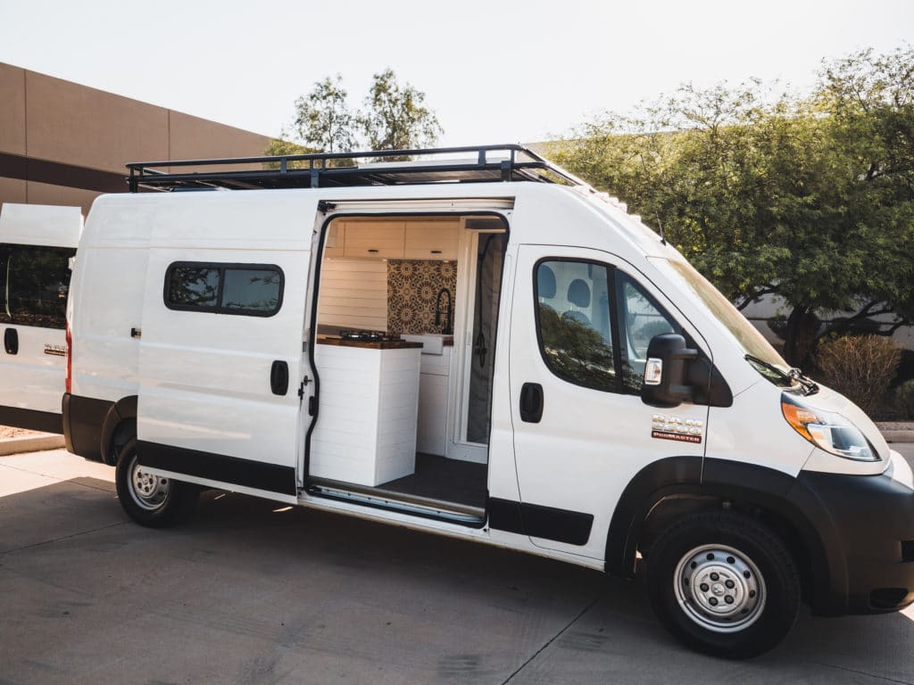 Ram Promaster with Custom VanLife Interior | Tommy Camper Vans