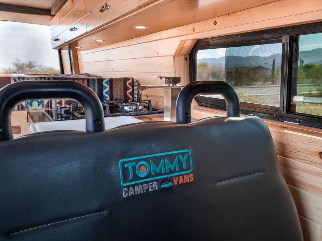 Mercedes-Benz Camper Van, Custom Rooftop Tent | Tommy Camper Vans