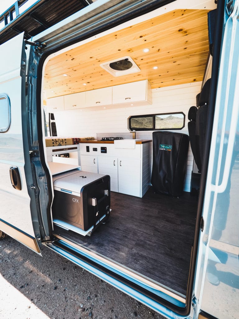 Ram Promaster Camper Van with Pop Up Tent | Tommy Camper Vans