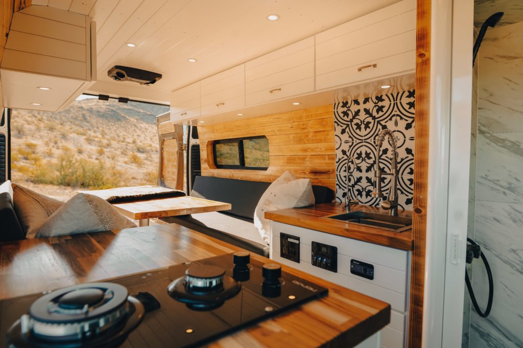 Ford Econoline Camper Van, Custom layout, 72 Copy | Tommy Camper Vans