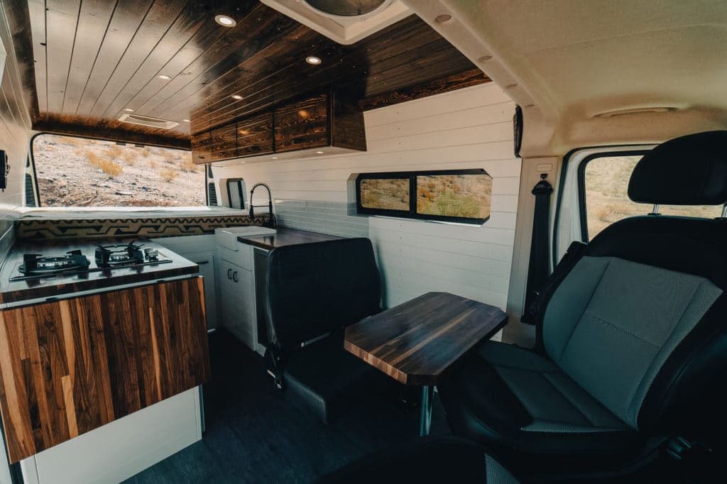 A Team Van Interior Layout
