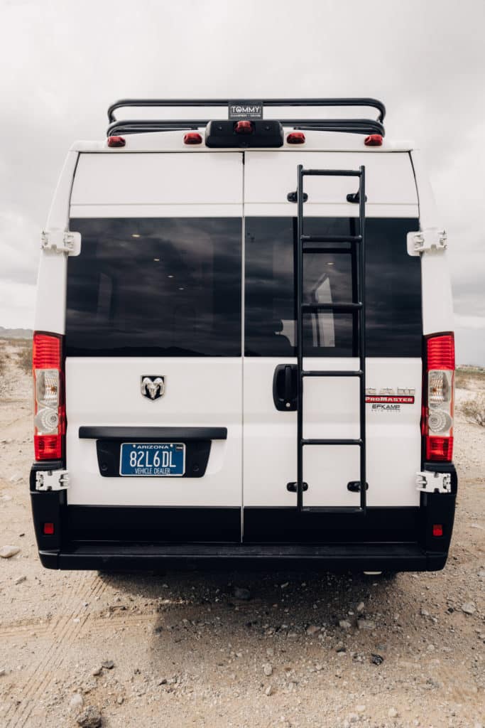 Ram Promaster Camper Van with Shower | Tommy Camper Vans