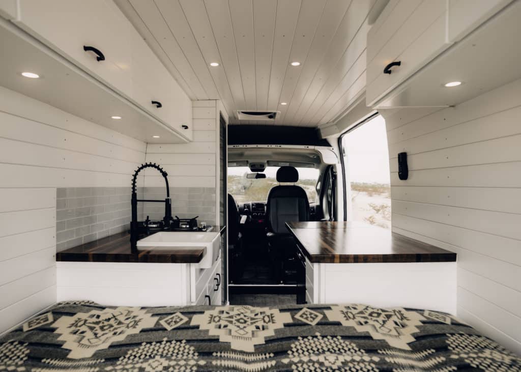 Ram Promaster Camper Van with Shower | Tommy Camper Vans