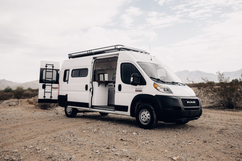 Ram Promaster Camper Van with Shower | Tommy Camper Vans