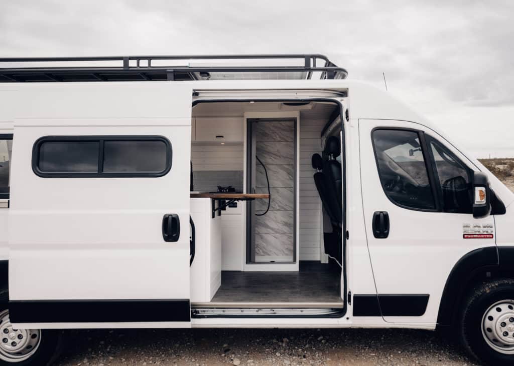 Ram Promaster Camper Van with Shower | Tommy Camper Vans