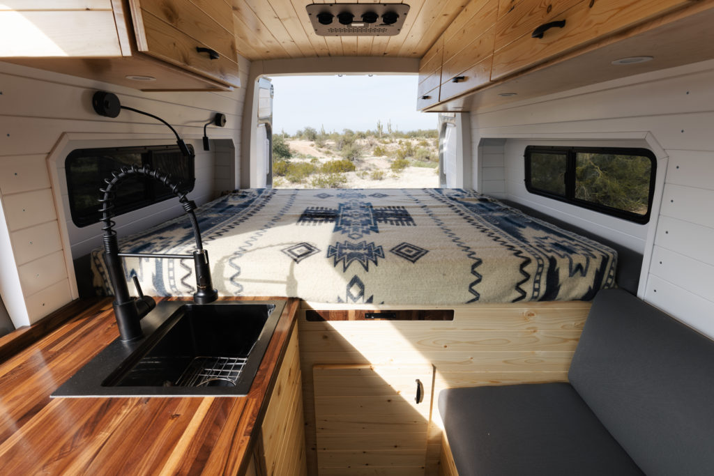 Custom Mercedes Camper Van Built in Arizona | Tommy Camper Vans