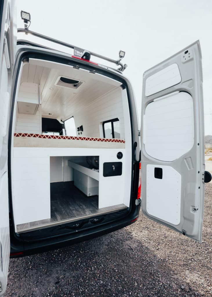 Mercedes Camper Van with Custom Layout | Tommy Camper Vans