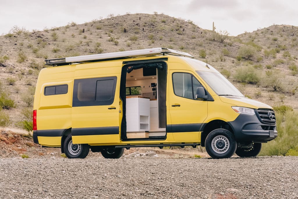 Mercedes Conversion Camper Van with Custom Layout | Tommy Camper Vans