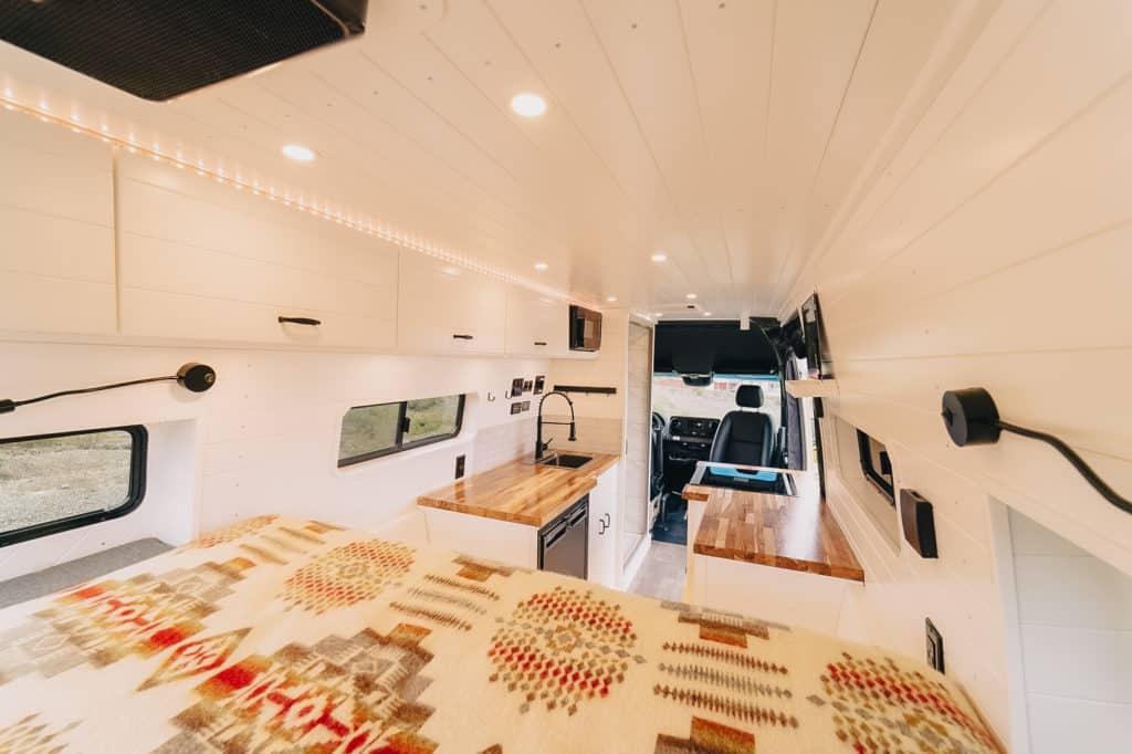 Mercedes Conversion Camper Van with Custom Layout | Tommy Camper Vans