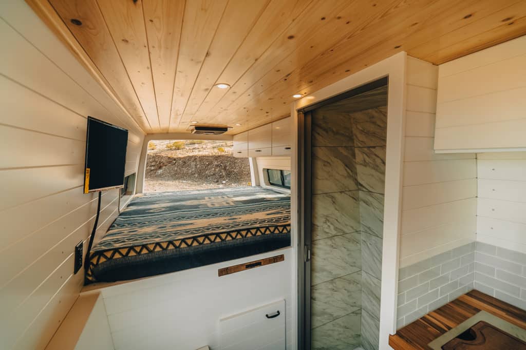 Mercedes Conversion Camper Van with Custom Layout | Tommy Camper Vans