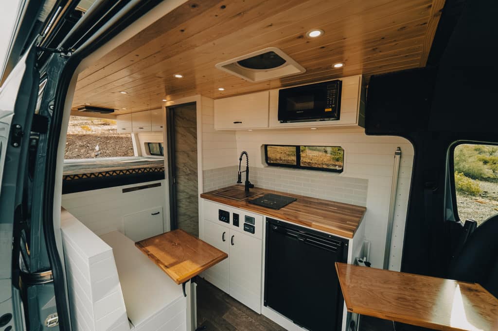 Mercedes Conversion Camper Van with Custom Layout | Tommy Camper Vans