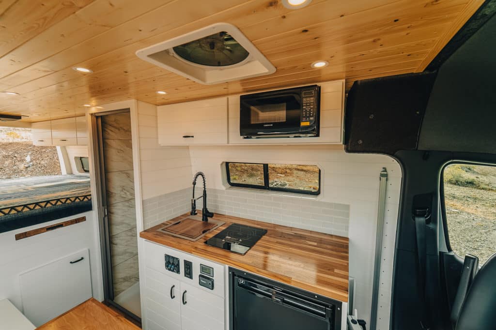 Mercedes Conversion Camper Van with Custom Layout | Tommy Camper Vans