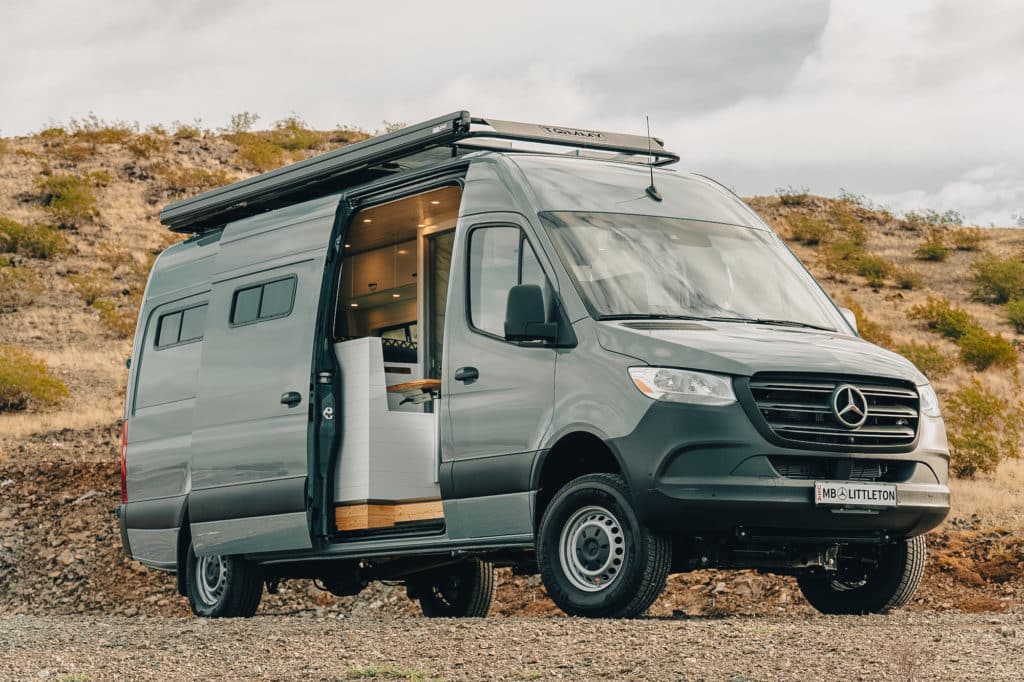 Mercedes Conversion Camper Van with Custom Layout | Tommy Camper Vans