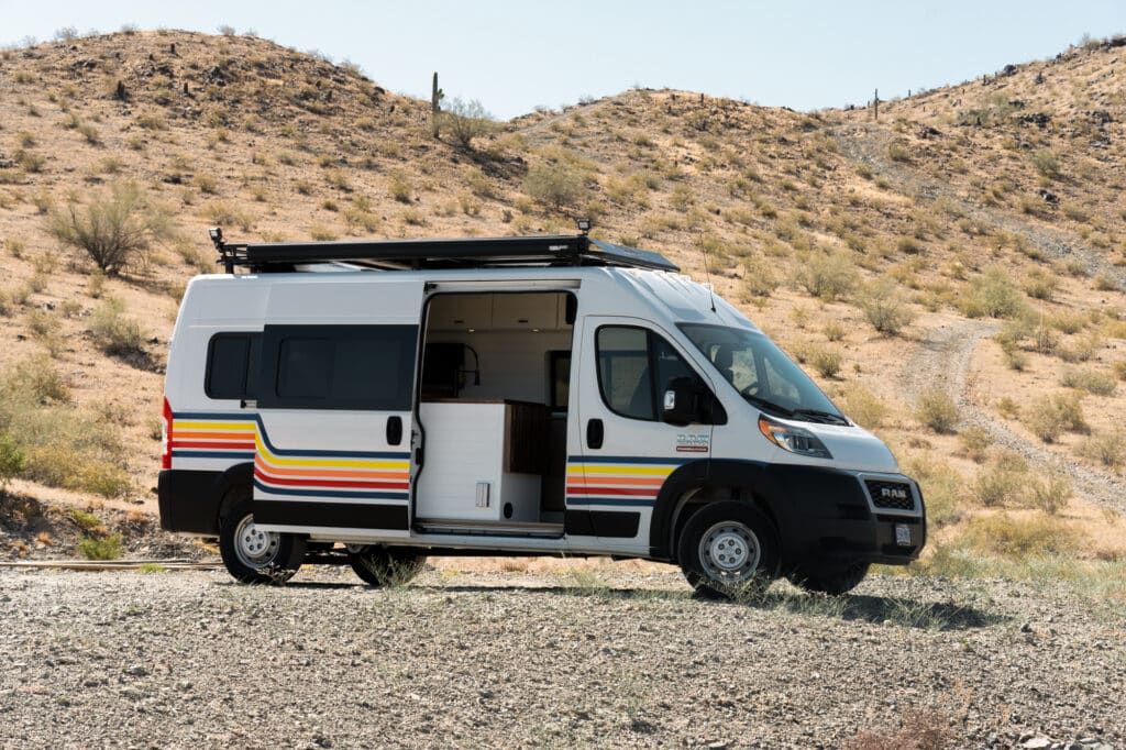 Promaster Camper Van with Custom Layout | Tommy Camper Vans